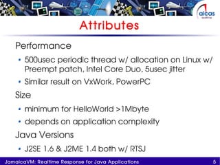 ﻿Moving to Realtime Java for Embedded Systems af James Hunt, Aicas | PDF | Operating Systems ...