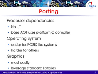﻿Moving to Realtime Java for Embedded Systems af James Hunt, Aicas | PDF | Operating Systems ...