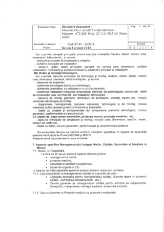 Tema de proiectare statia arefu | PDF