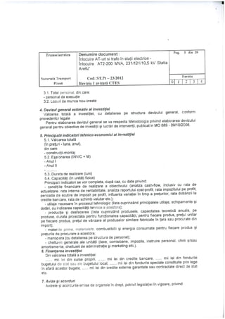 Tema de proiectare statia arefu | PDF