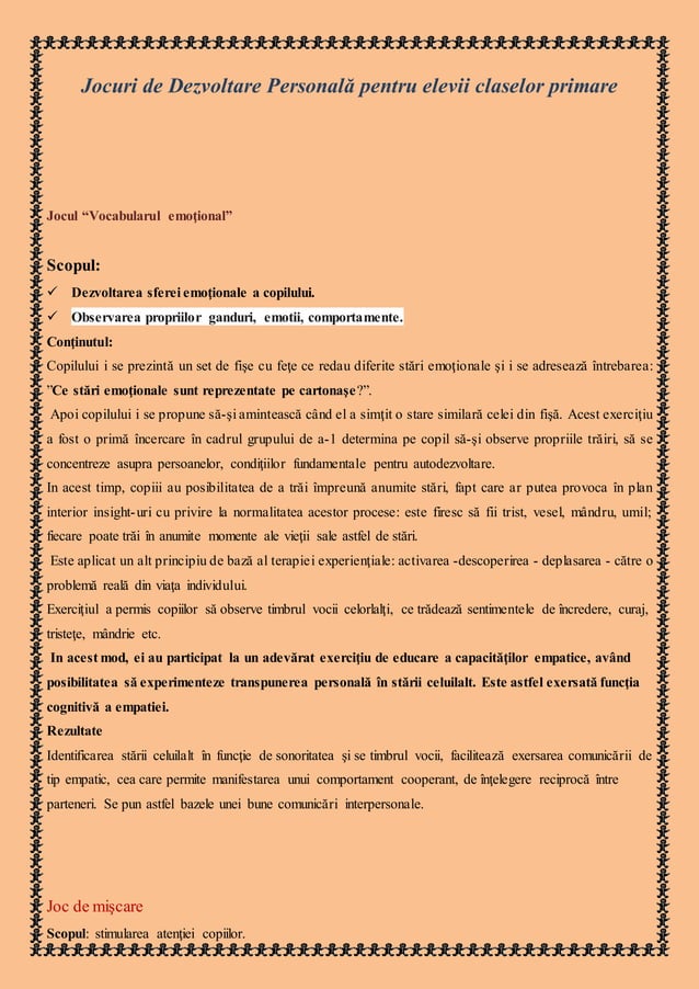 Dezvoltare personala | PDF