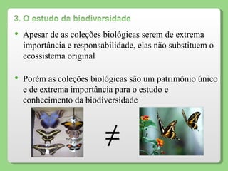 Biodiversidade e aspectos biológicos | PPT