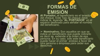 TEMA EL CHEQUE DE BANCO PARA SACAE PLANTILLAS | PDF