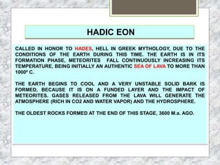 UNIT 1 THE HISTORY OF THE EARTH | PPTX