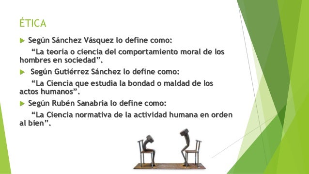 Etica Definicion