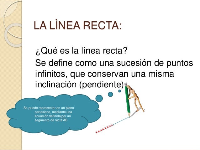 Tema linea recta