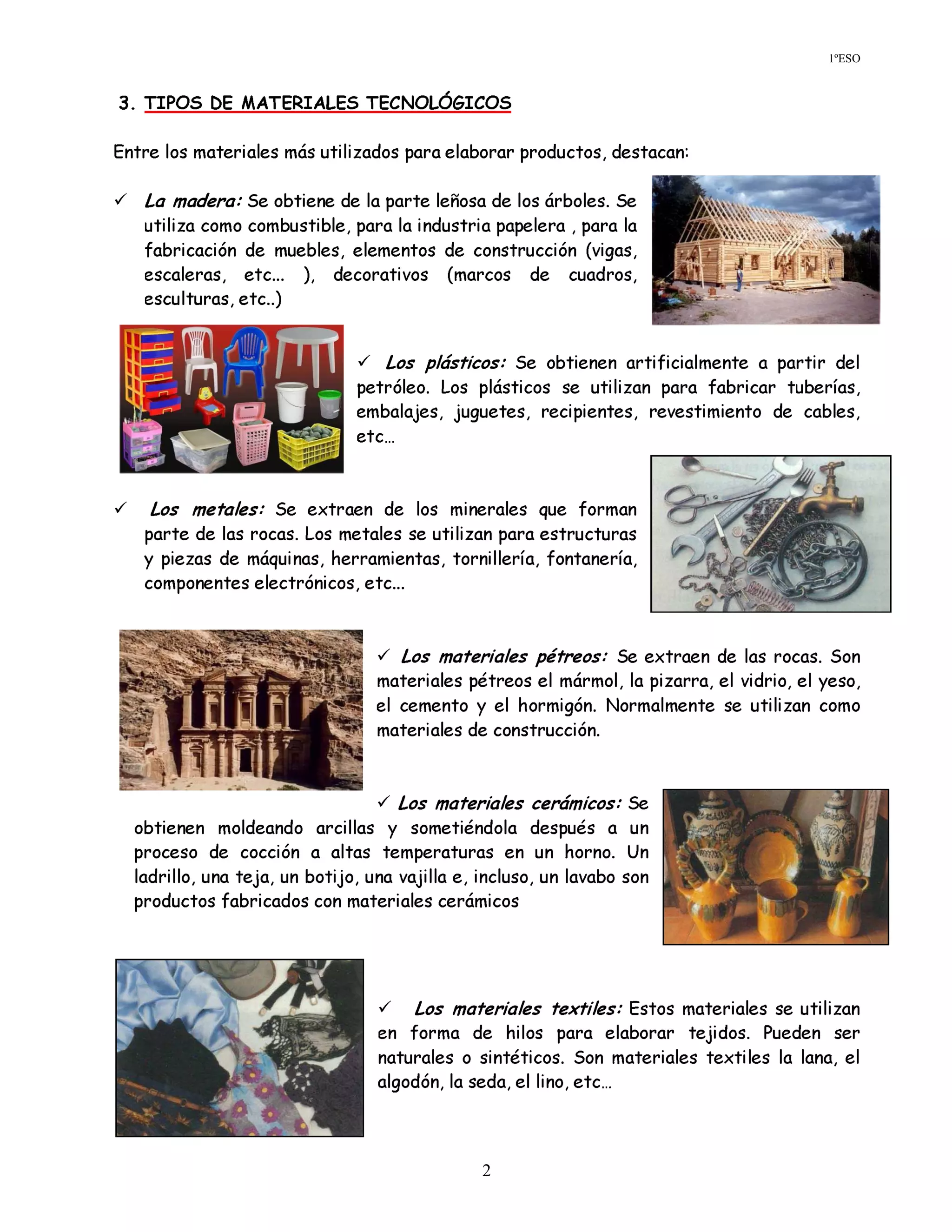 Tema materiales1 | PDF