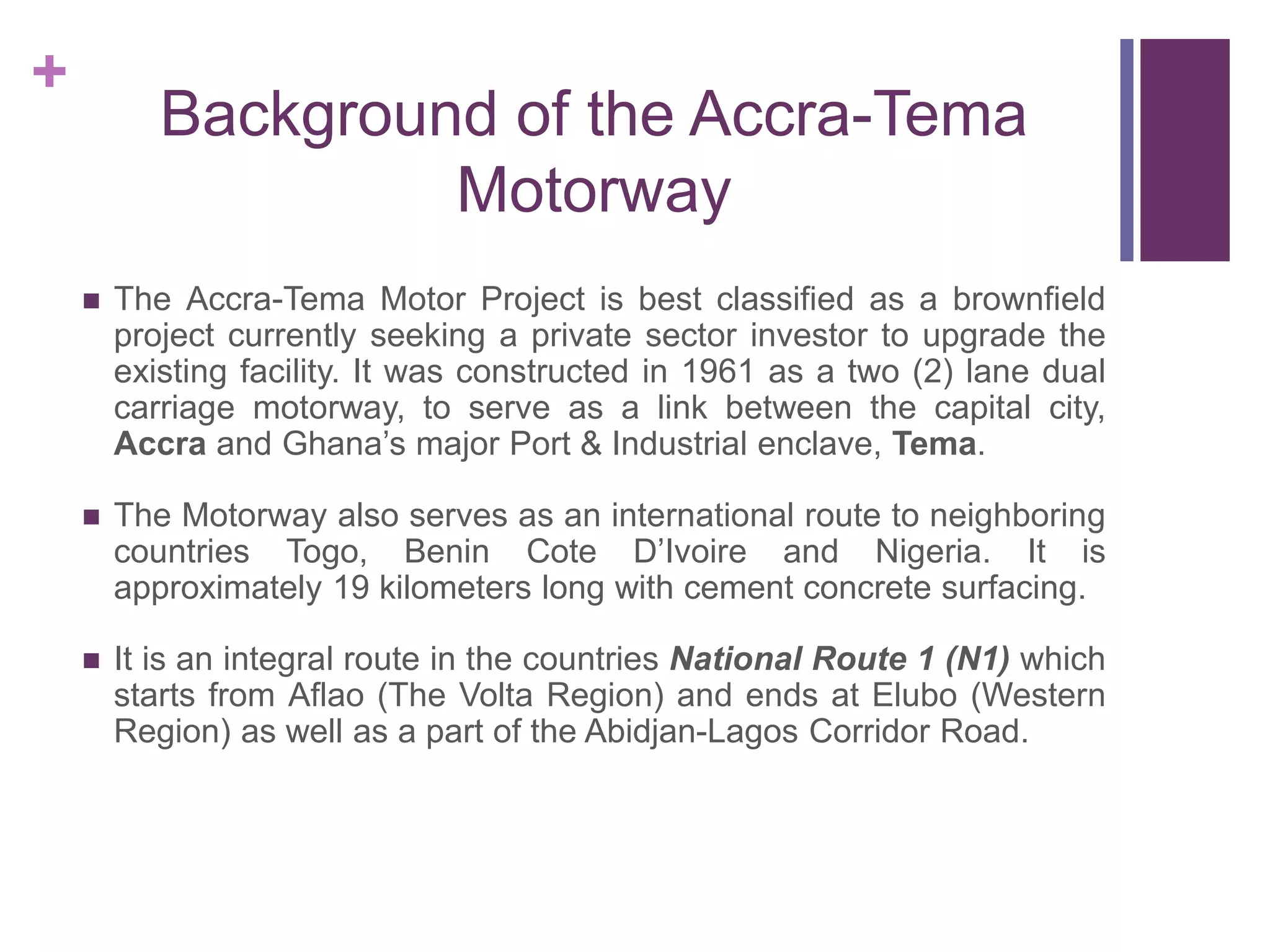 Tema motorway | PPTX