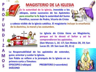 Magisterio de la Iglesia en Latinoamérica | PPTX
