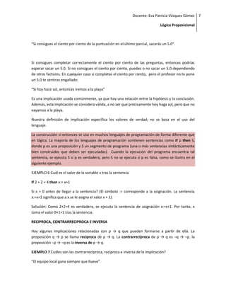 Tema 2 logica proposicional | PDF