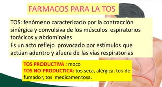TEMA N 6 Y 7. FARMACOLOGIA BRONQUIAL Y PULMONAR 2020.pptx