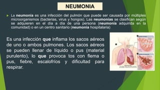 Tema neumonia | PPTX | Cold and Flu | Diseases and Conditions