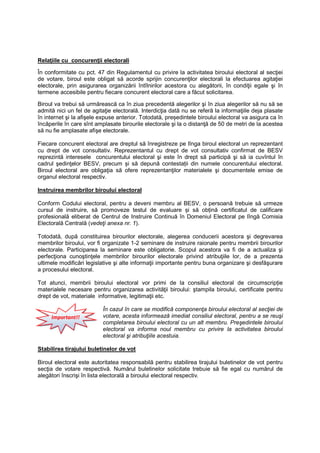 Tema „Pregatirile inainte de ziua alegerilor” | PDF