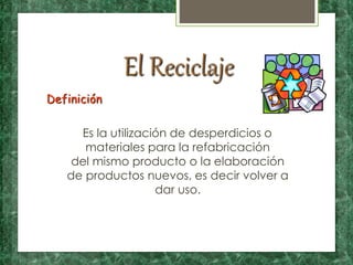 Tema reciclaje | PPTX