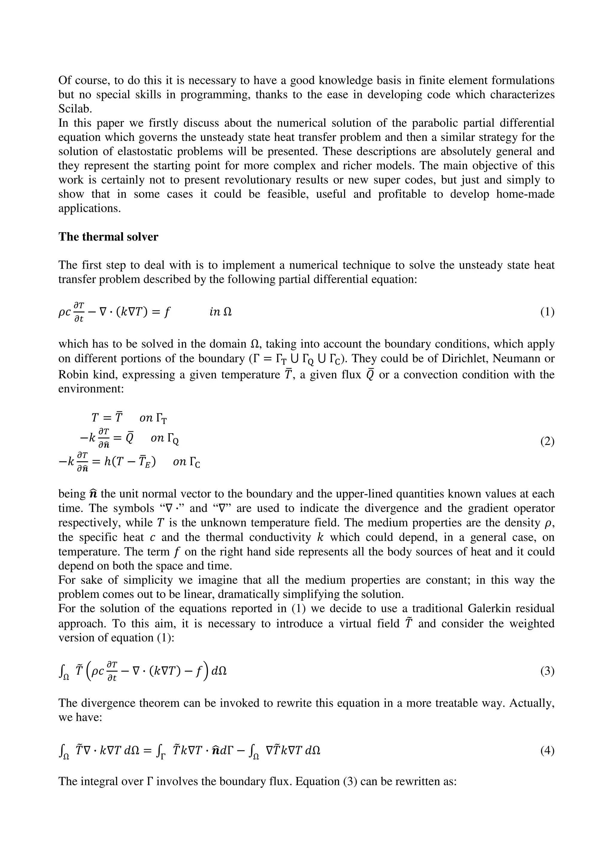 A simple finite element solver for thermo-mechanical problems ...