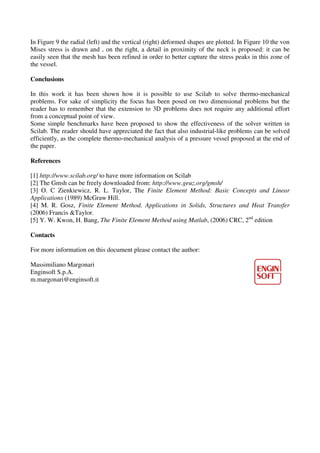 A simple finite element solver for thermo-mechanical problems ...