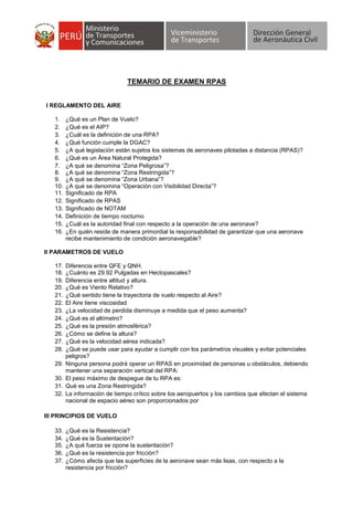 Temario de examen RPAS Drones UAS mtc.pdf