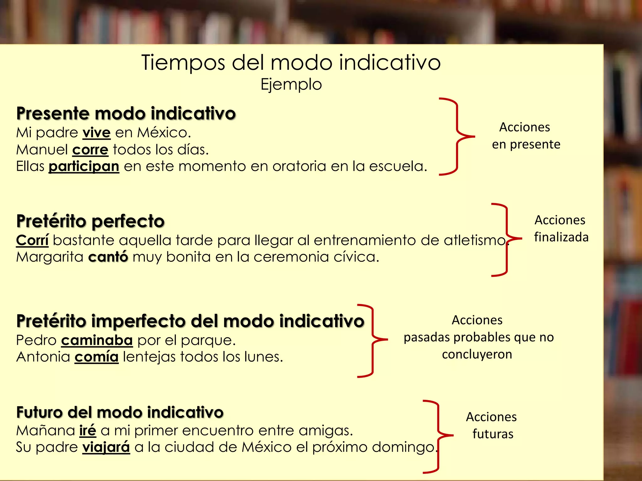 Temario oral y escrita modos de verbos | PDF