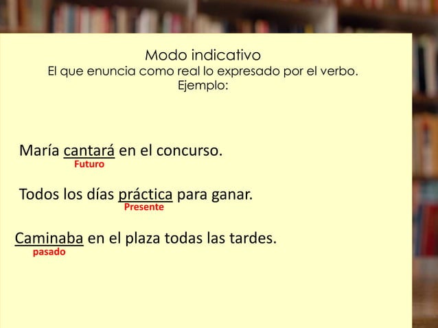 Temario oral y escrita modos de verbos | PDF