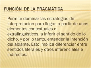 Temas de linguistica: teoria de los actos de habla | PPT