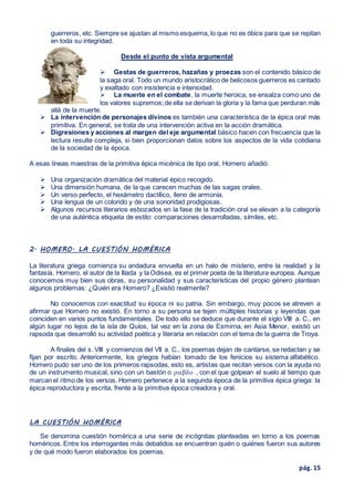 Temas de literatura griega | DOCX