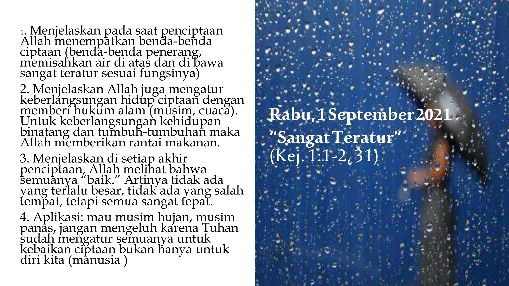 Tema takjub akan ciptaan allah | PPT