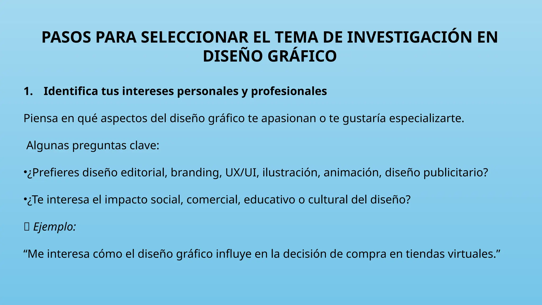 tema tesis, SELECCION OBJETIVOS GENERALES Y PARTICULARES | PPTX