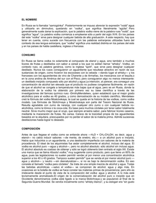 Tema vodka | DOCX