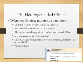 Temblores esenciales | PPT
