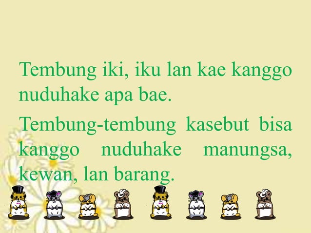 Tembung iki, iku, lan kae | PPTX
