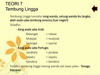 Tembung lingga lan tembung wod | PPTX