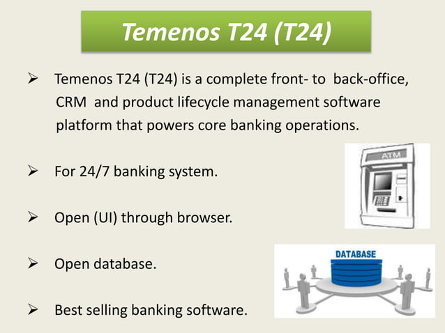 Temenos t 24 | PPTX