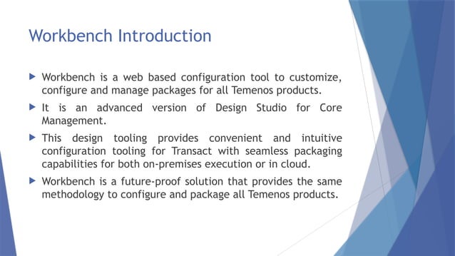 TEMENOS WORKBENCH 1 Installation guide for T24 | PPTX