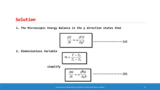 Temperature distributions with more than one independent variable | PPTX