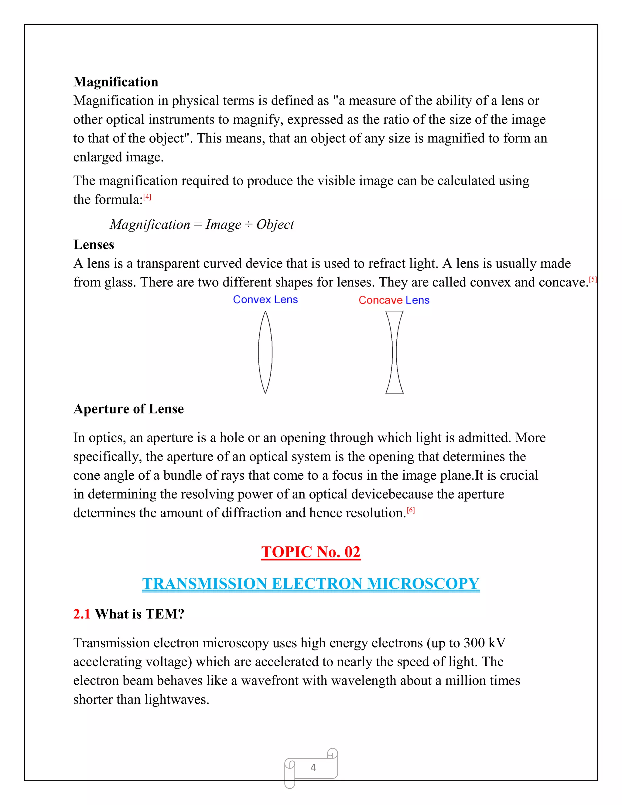 Principle & Applications of Transmission Electron Microscopy (TEM ...