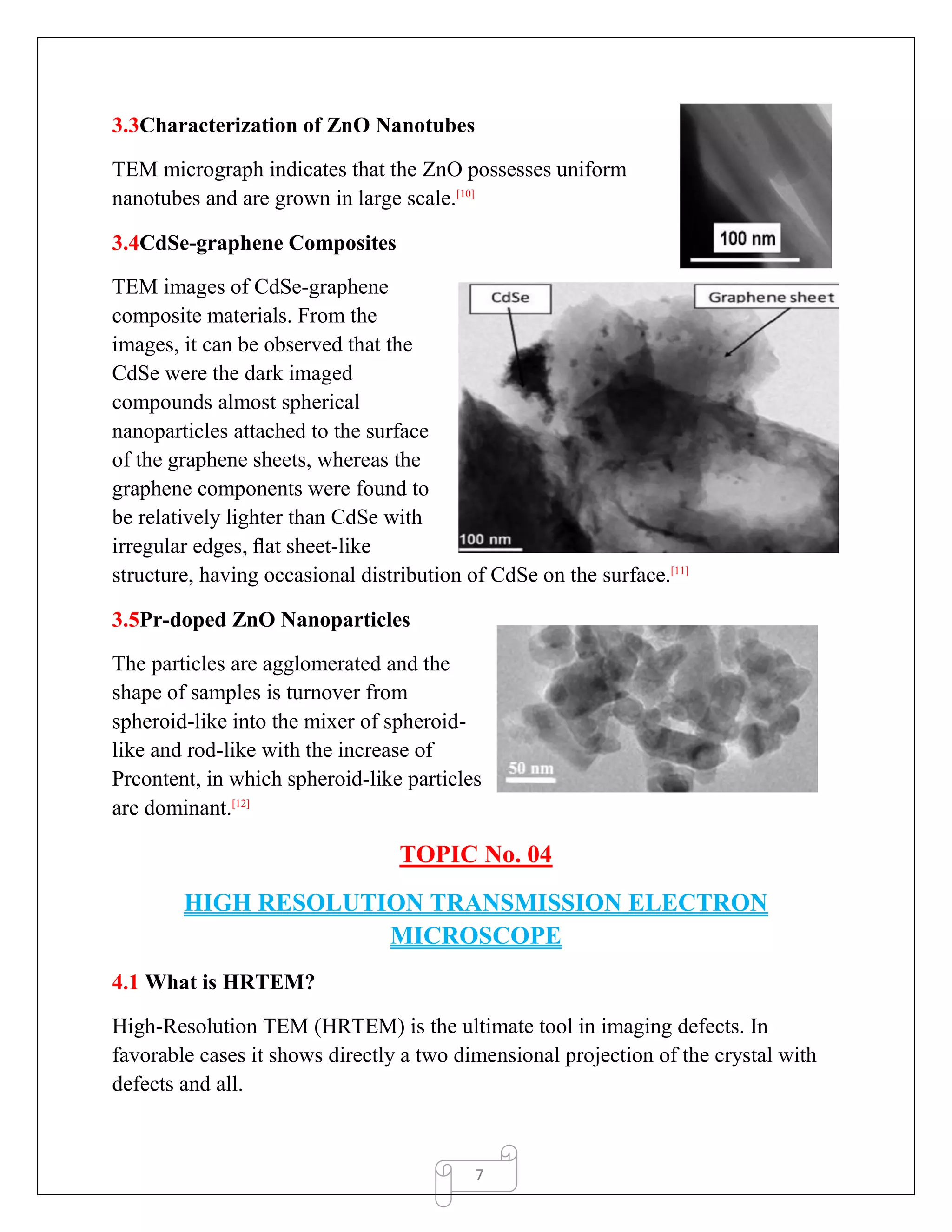 Principle & Applications of Transmission Electron Microscopy (TEM ...