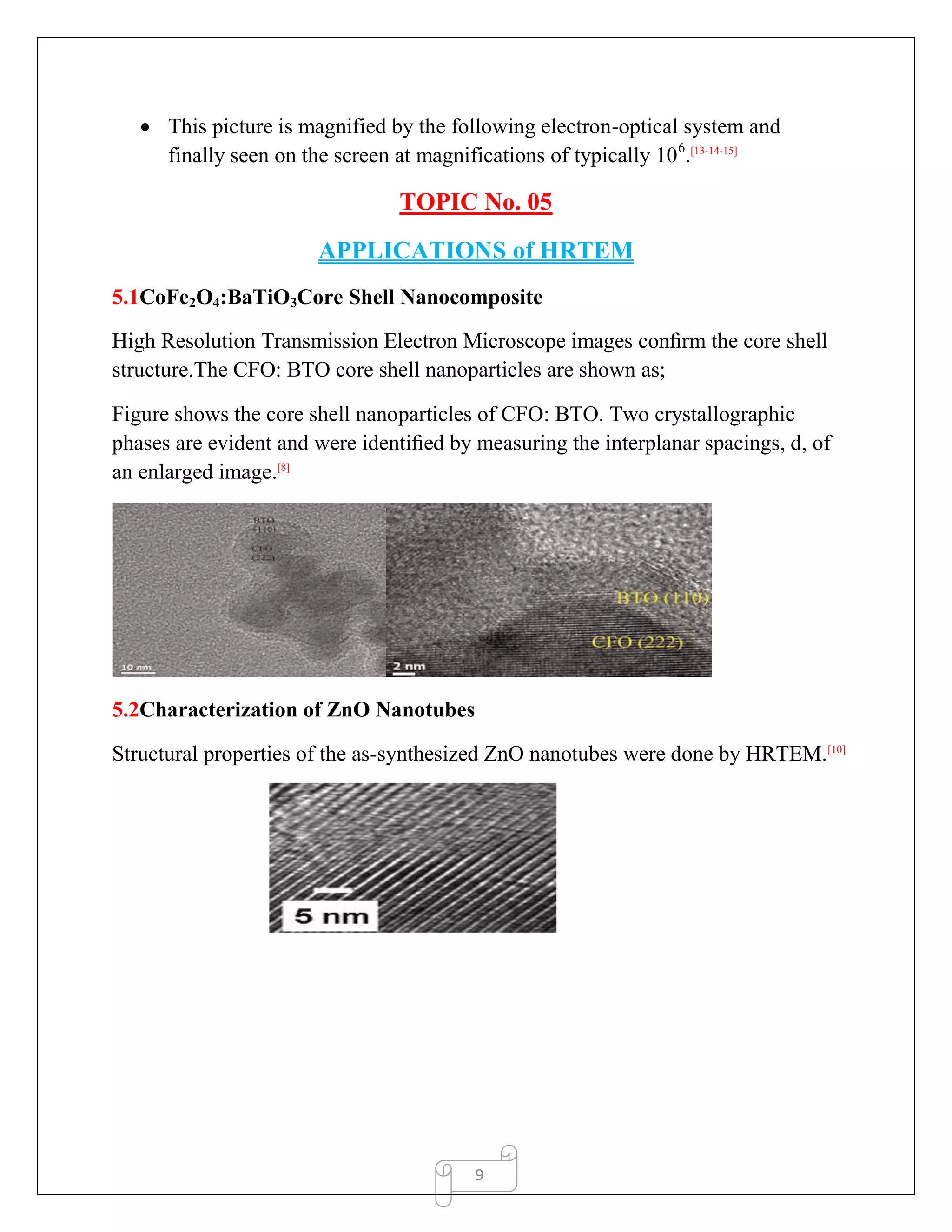 Principle & Applications of Transmission Electron Microscopy (TEM ...