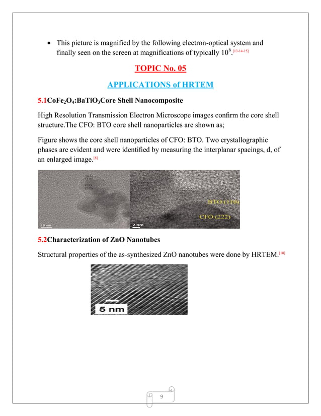 Principle & Applications of Transmission Electron Microscopy (TEM ...