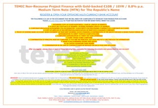 Temic non recourse project finance with mtn - republic name - 30-07-2019 | PPT