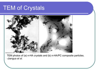 Tem images of bone, dentin, cementum and enamel | PPT