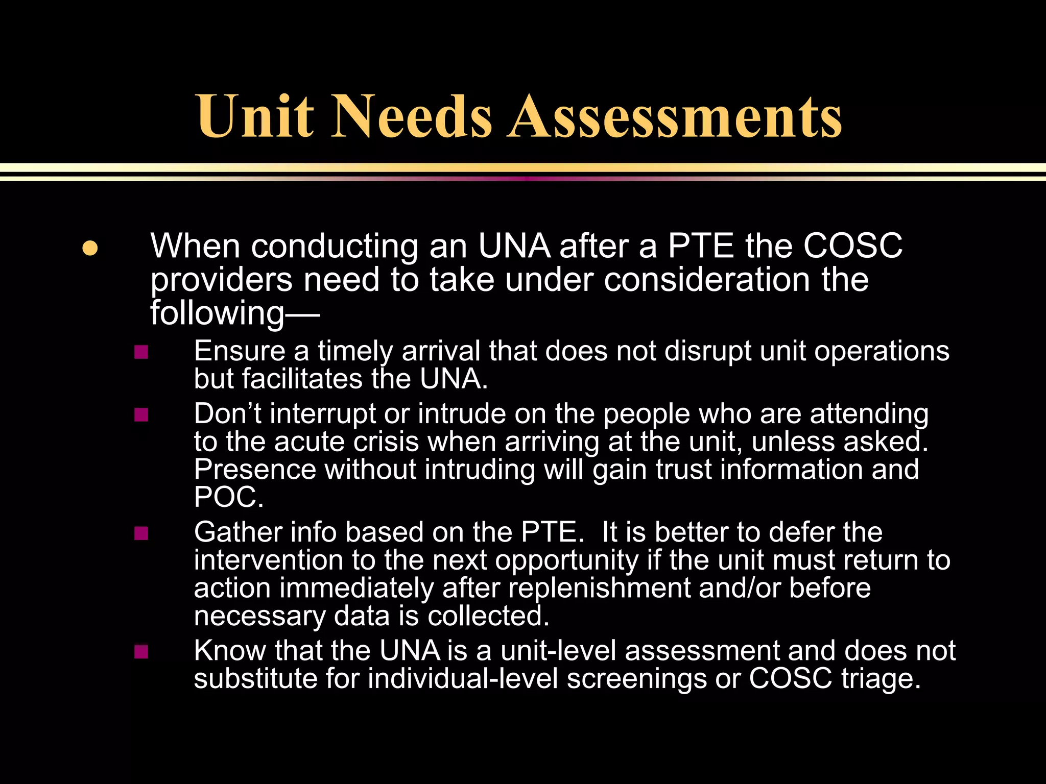 TEM - Traumatic Event Management | PPT