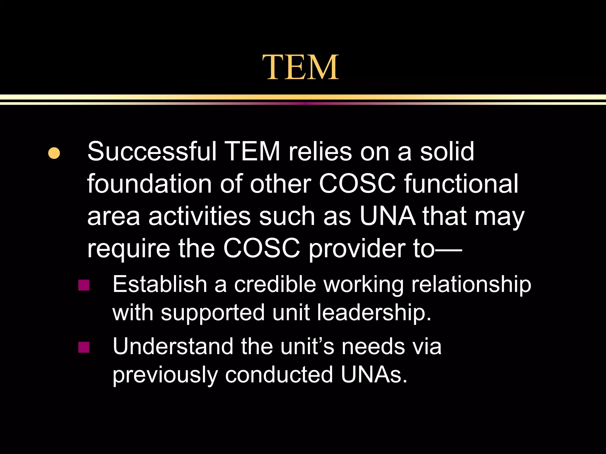 TEM - Traumatic Event Management | PPT
