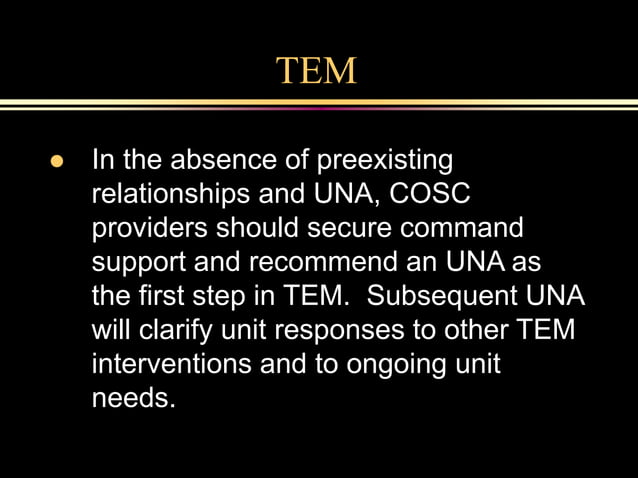 TEM - Traumatic Event Management | PPT | First Aid | Injuries