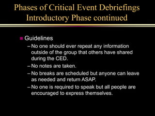 TEM - Traumatic Event Management | PPT