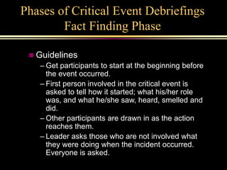 TEM - Traumatic Event Management | PPT