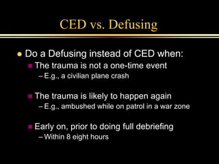 TEM - Traumatic Event Management | PPT