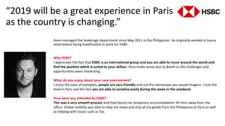 Testimony from HSBC's employee | PPT