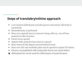 Temoral bone fractures- otic capsule involving and sparing | PPTX