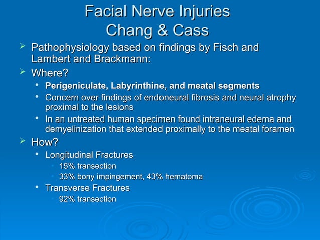 Temporal bone trauma slides, Diagnosis and Therapy | PPT