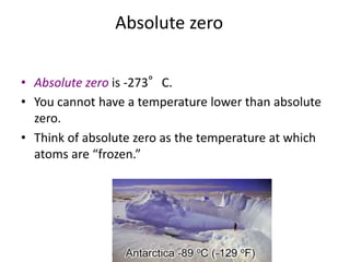 Temp and Time.ppt | Chemistry | Science